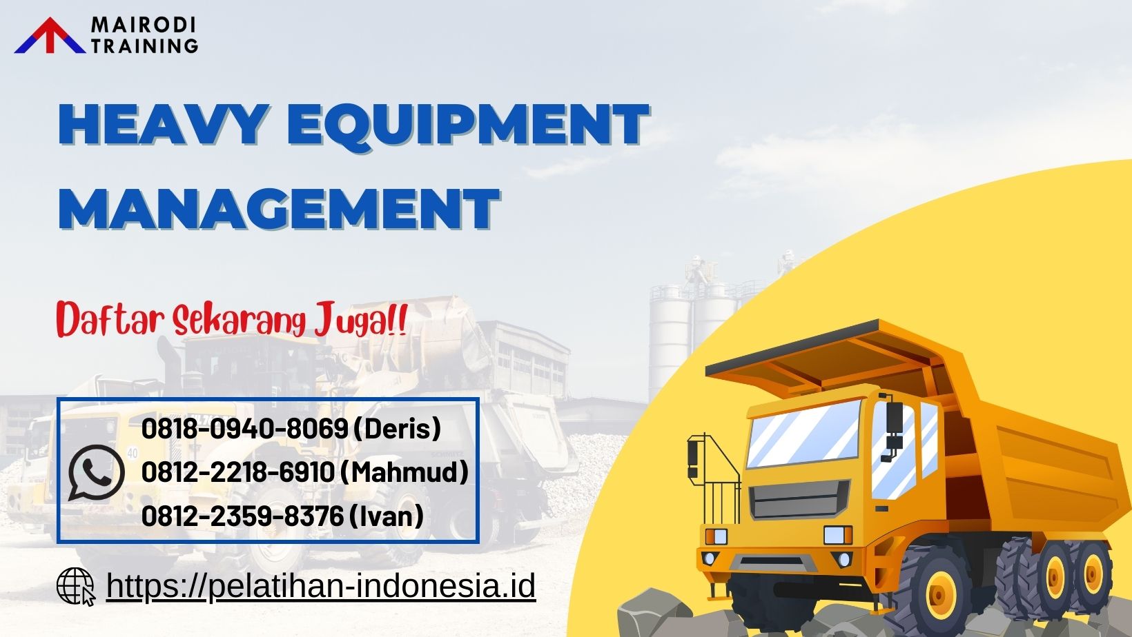 Manajemen Alat Berat News