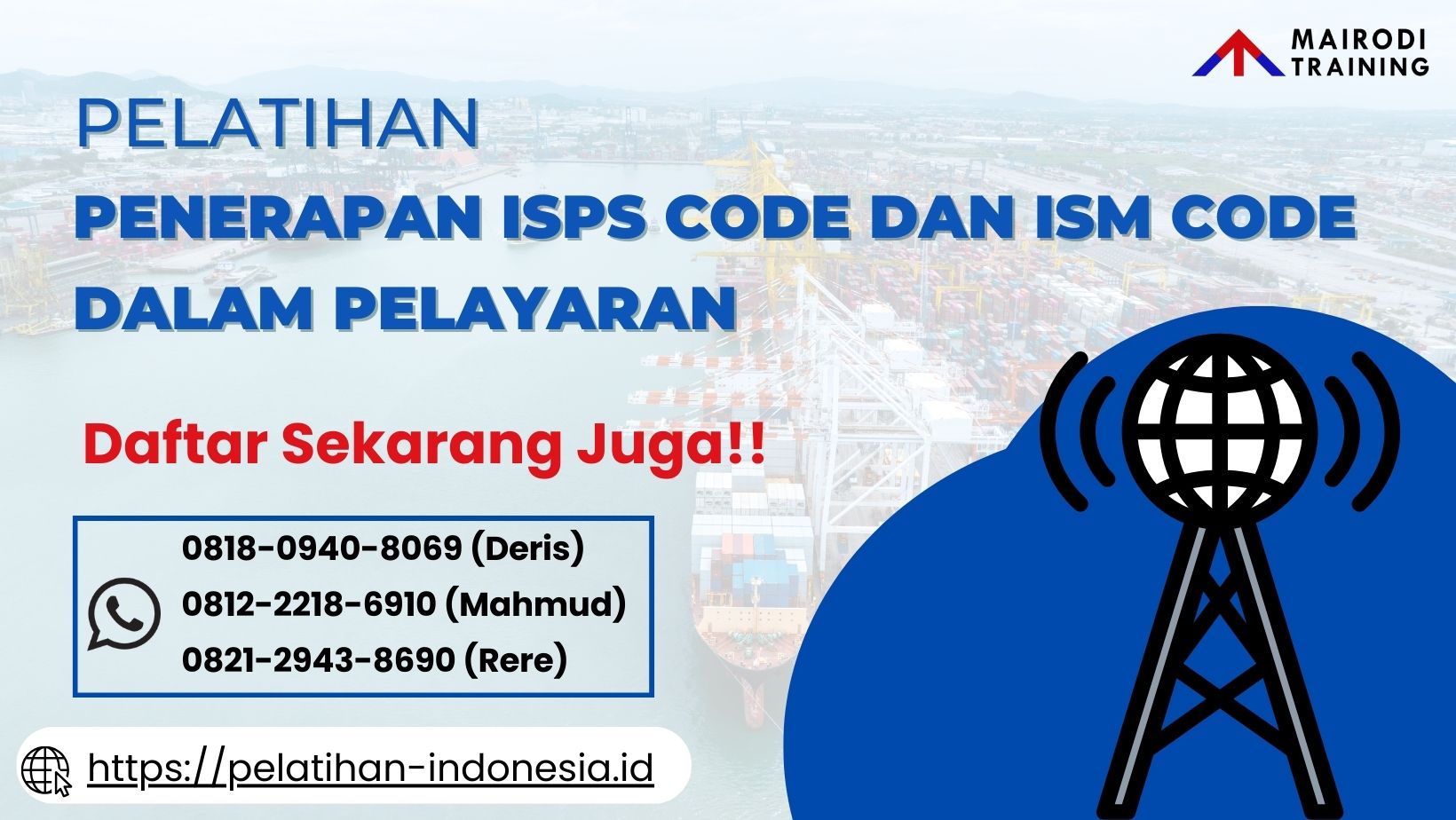 Pelatihan ISPS Code & ISM Code - Website Pelatihan Indonesia