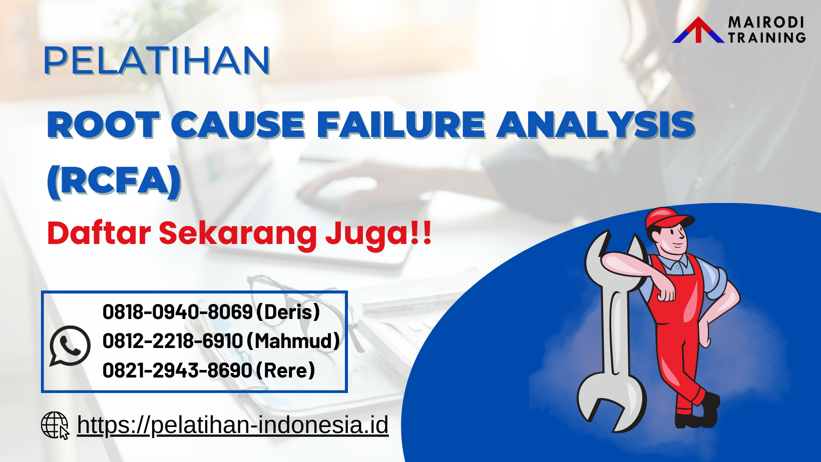 RCFA Training - Website Pelatihan Indonesia