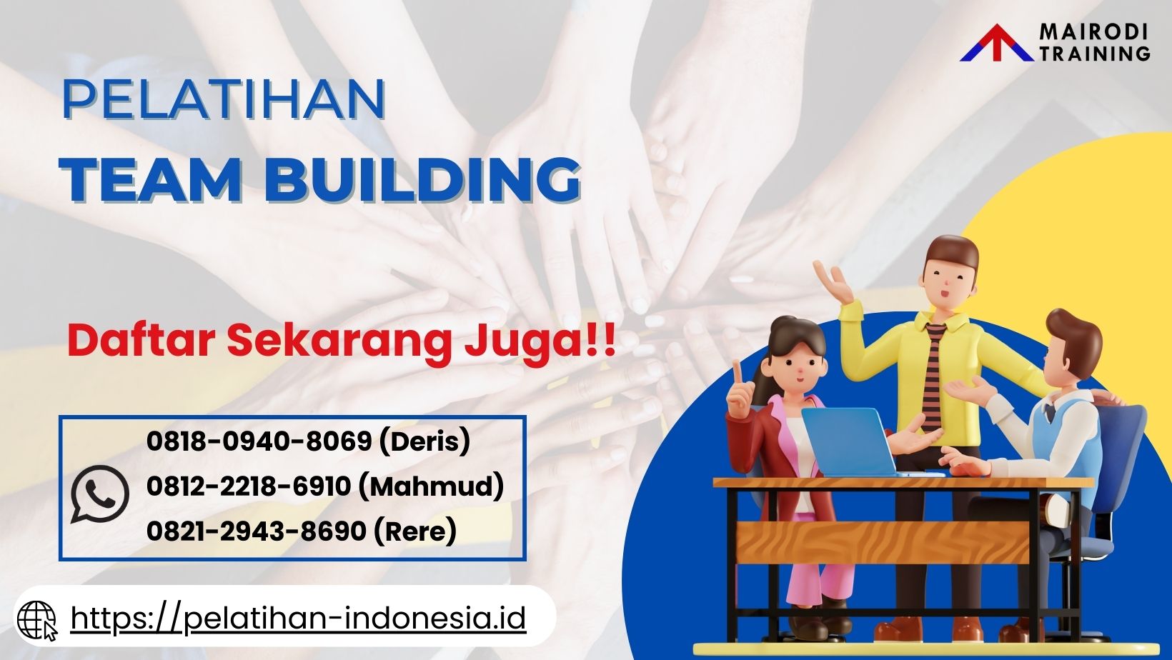 Training Team Building - Detail Jadwal dan Info Pelatihan