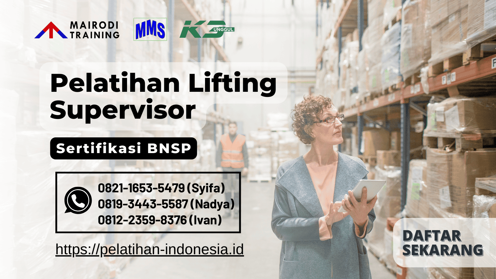 Pelatihan Lifting Supervisor - Sertifikat Resmi LSP Migas & MMS