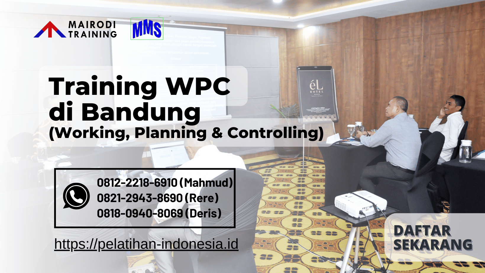 Training WPC di Bandung | Pelatihan Resmi | Daftar Sekarang!
