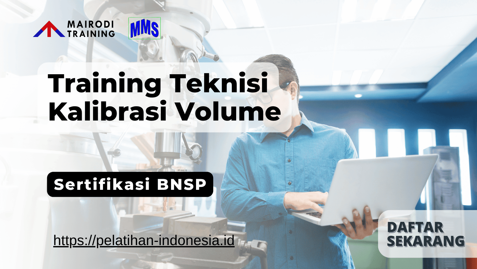 Training Teknisi Kalibrasi Volume Sertifikasi BNSP